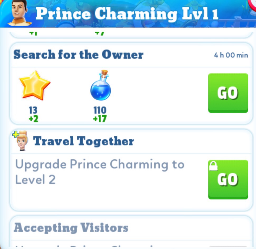 Disney Magic Kingdoms – Welcoming Prince Charming and Opening Chests