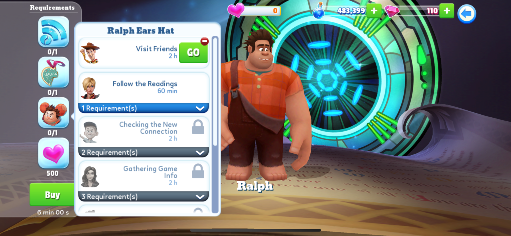 Welcoming Ralph and Calhoun Guide – Disney Magic Kingdoms